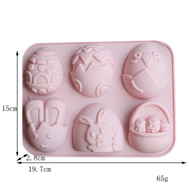 Vedini Easter Egg Bunny Basket Silicone Mold JKB-5080 | Easter Fondant ...