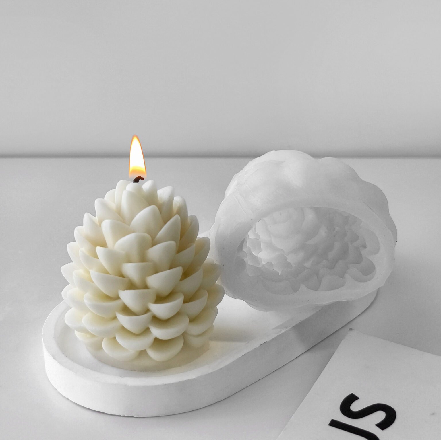 Vedini Pine Cone Silicone Mold JKB-3060 | Candle & Aroma Craft Mold