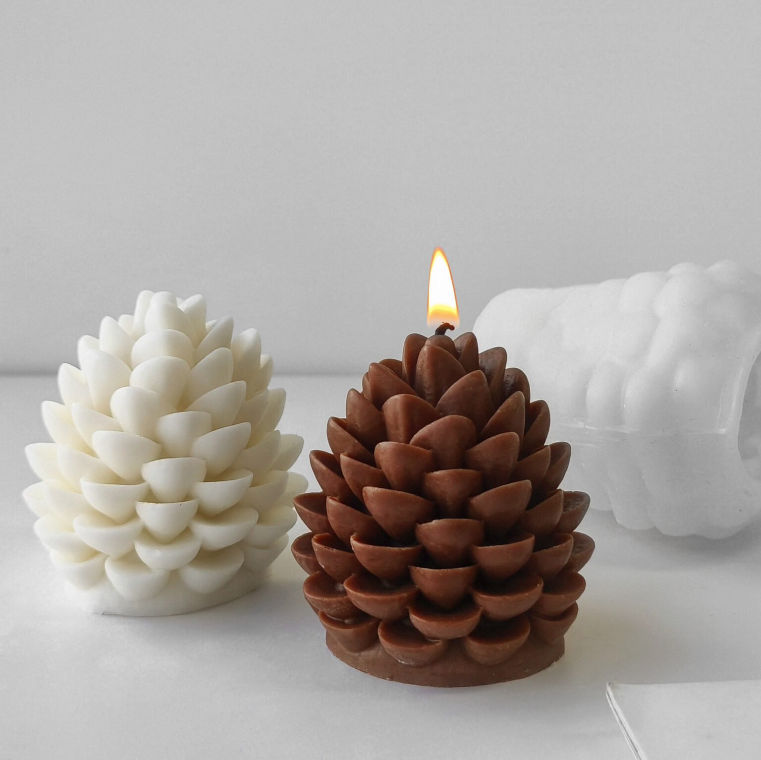 Vedini Pine Cone Silicone Mold JKB-3060 | Candle & Aroma Craft Mold
